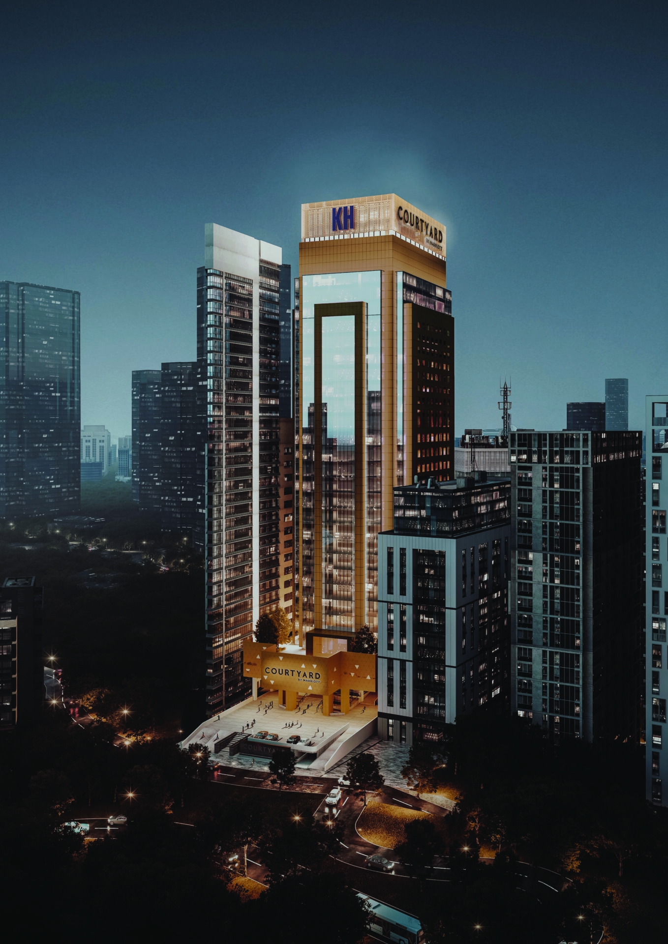 COURTYARD BY MARRIOTT KLCC | CTA Architects